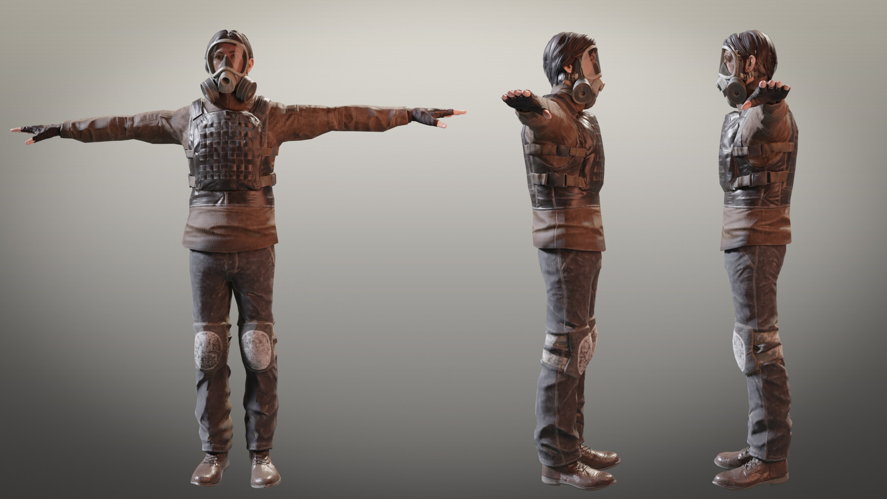 ArtStation - Game-Ready Male character Pack | Game Assets