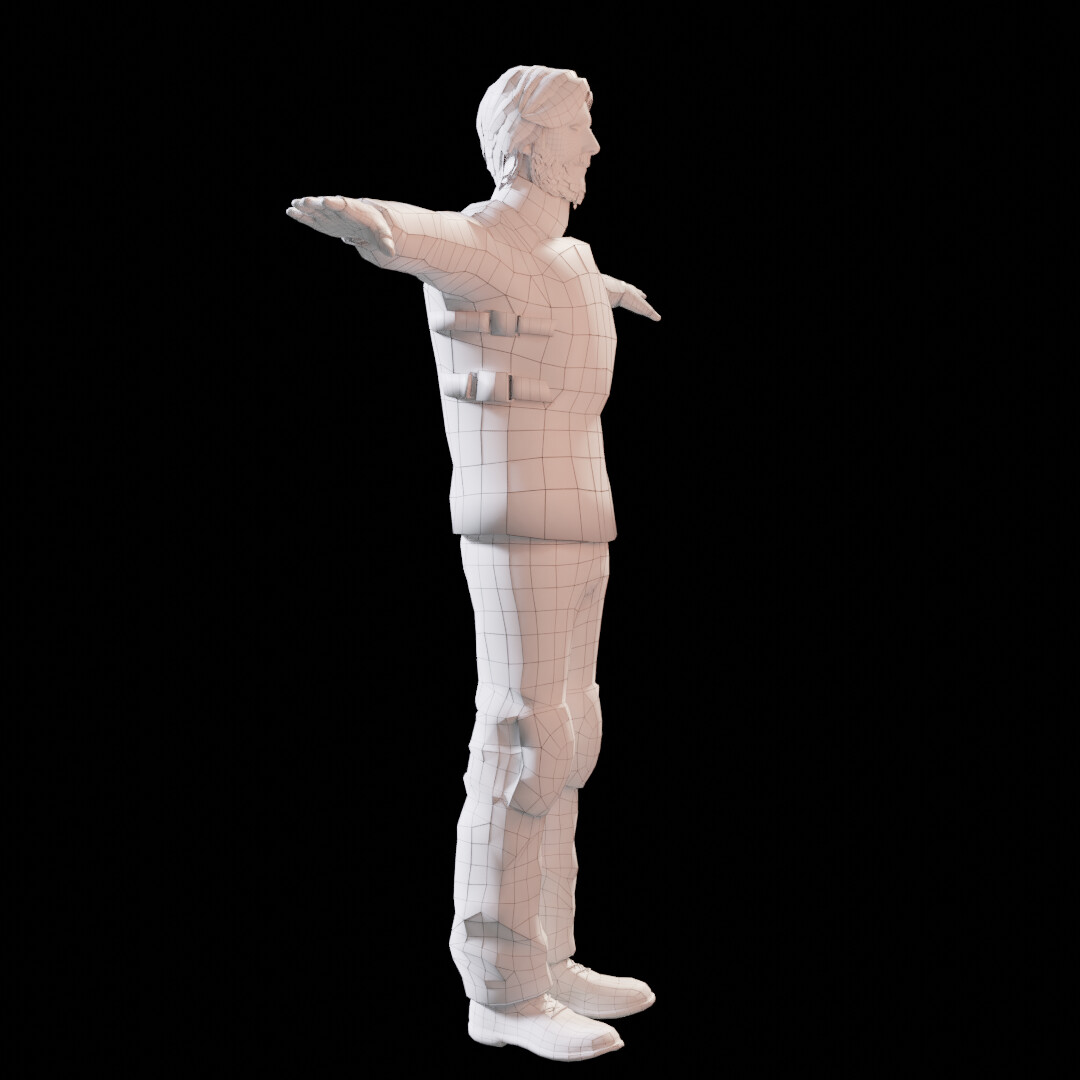 ArtStation - Game-Ready Male character Pack | Game Assets