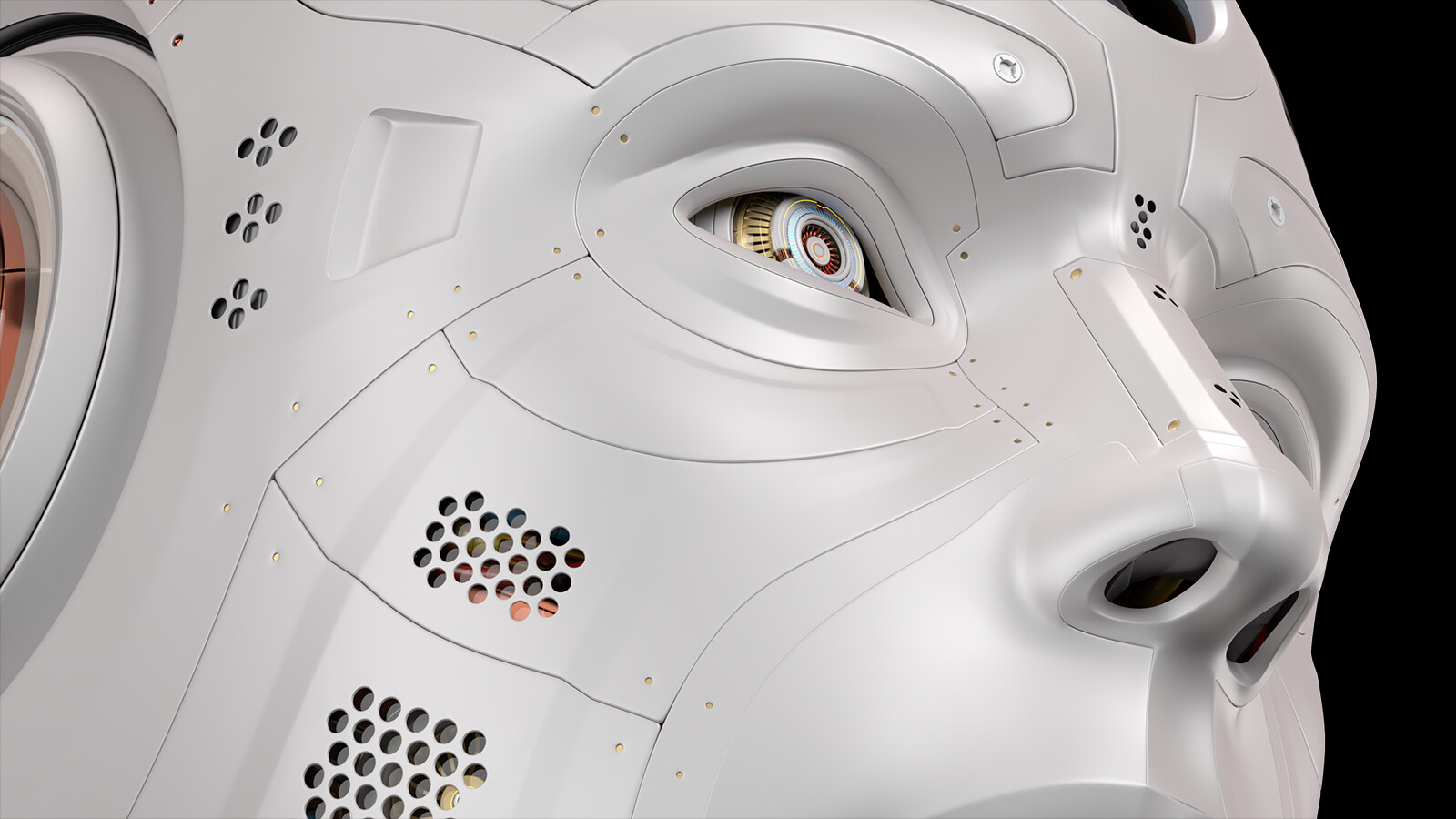 ArtStation - Sci - Fi Robot Head 2 - 3D Model | Resources