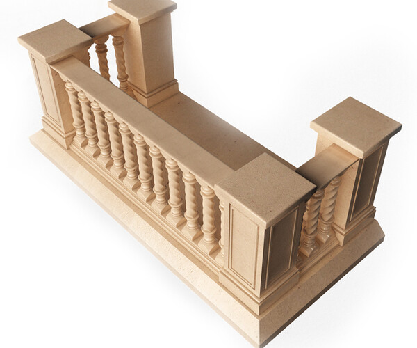 ArtStation - Balcony 01 | Resources