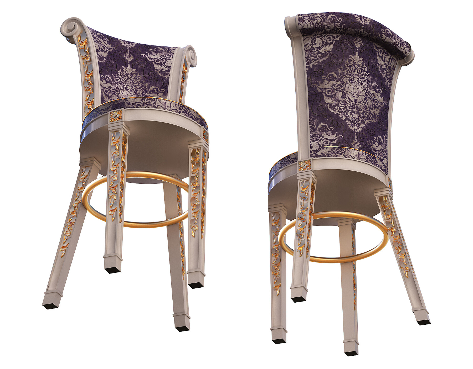 ArtStation - Bar Stool Classic | Resources