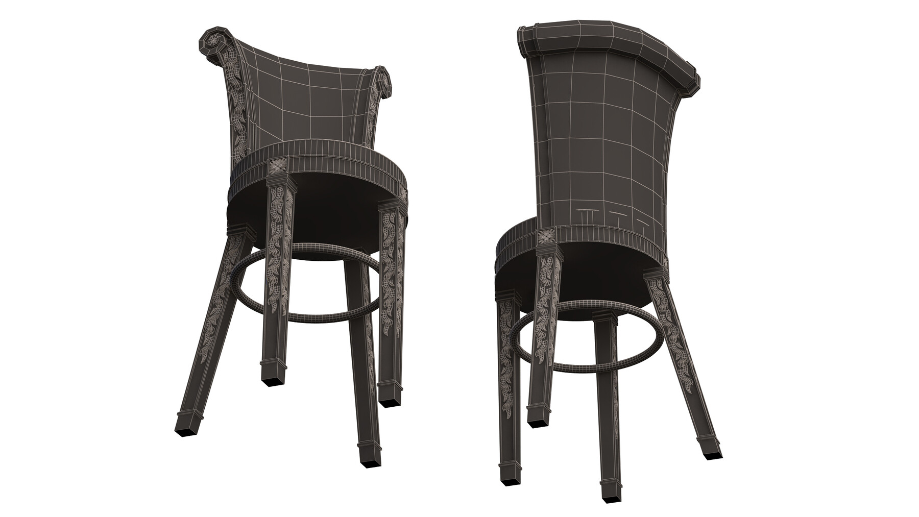 ArtStation - Bar Stool Classic | Resources