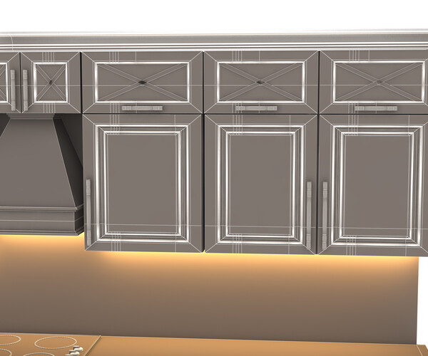 ArtStation - Classic Kitchen Wems | Resources