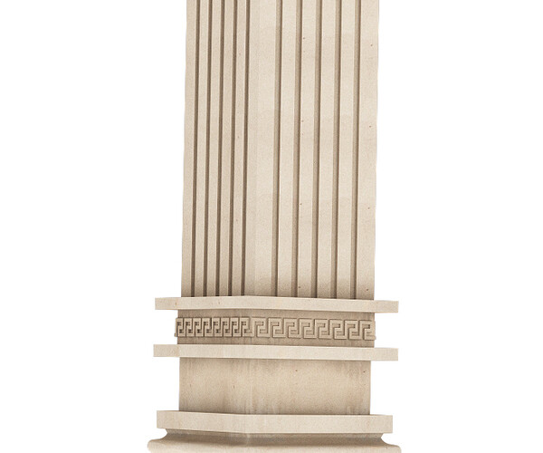 ArtStation - Column Plaster Molding Decoration | Resources