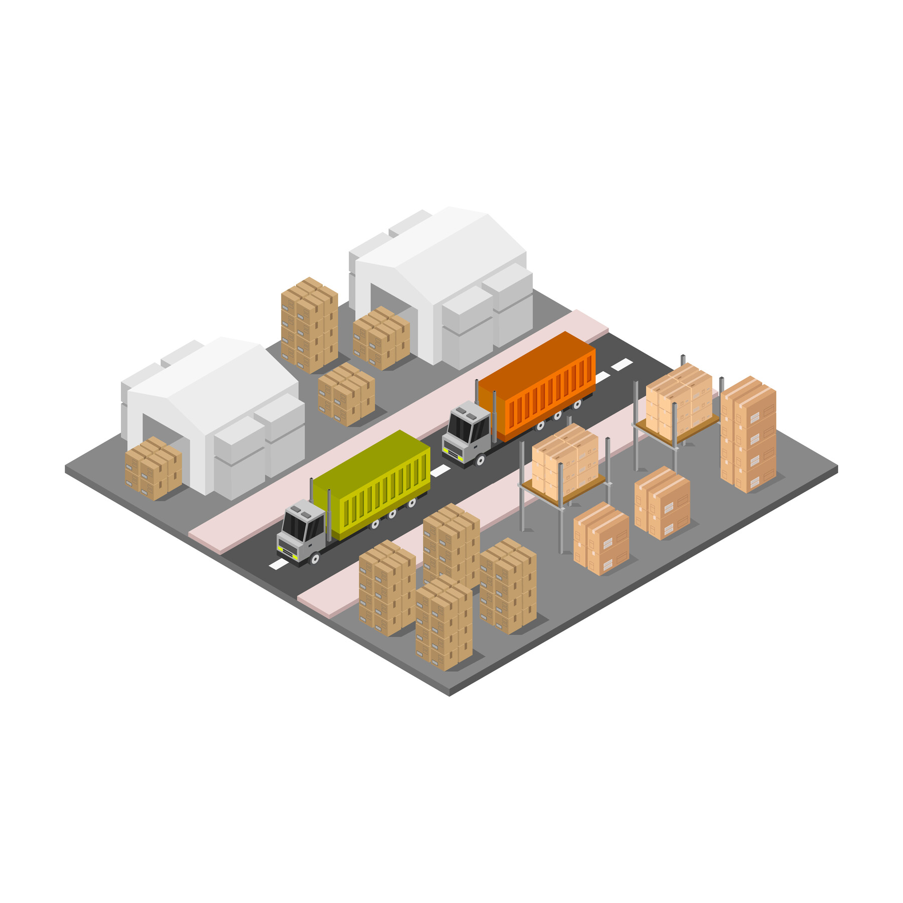 ArtStation - Isometric warehouse | Artworks