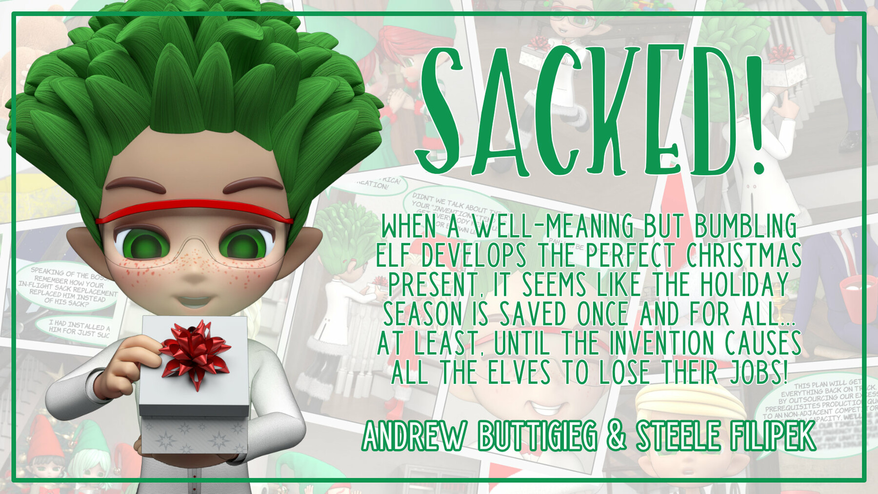 ArtStation - Sacked! Graphic Novel | Books & Comics