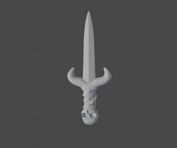 ArtStation - 3D Dagger (Stylized Blender Artwork) | Game Assets
