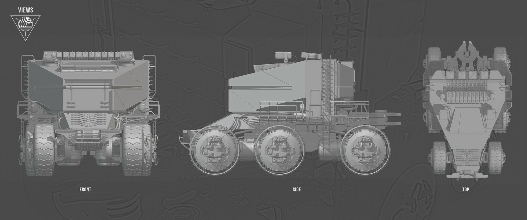 ArtStation - Sci-Fi Rover-VO | Resources