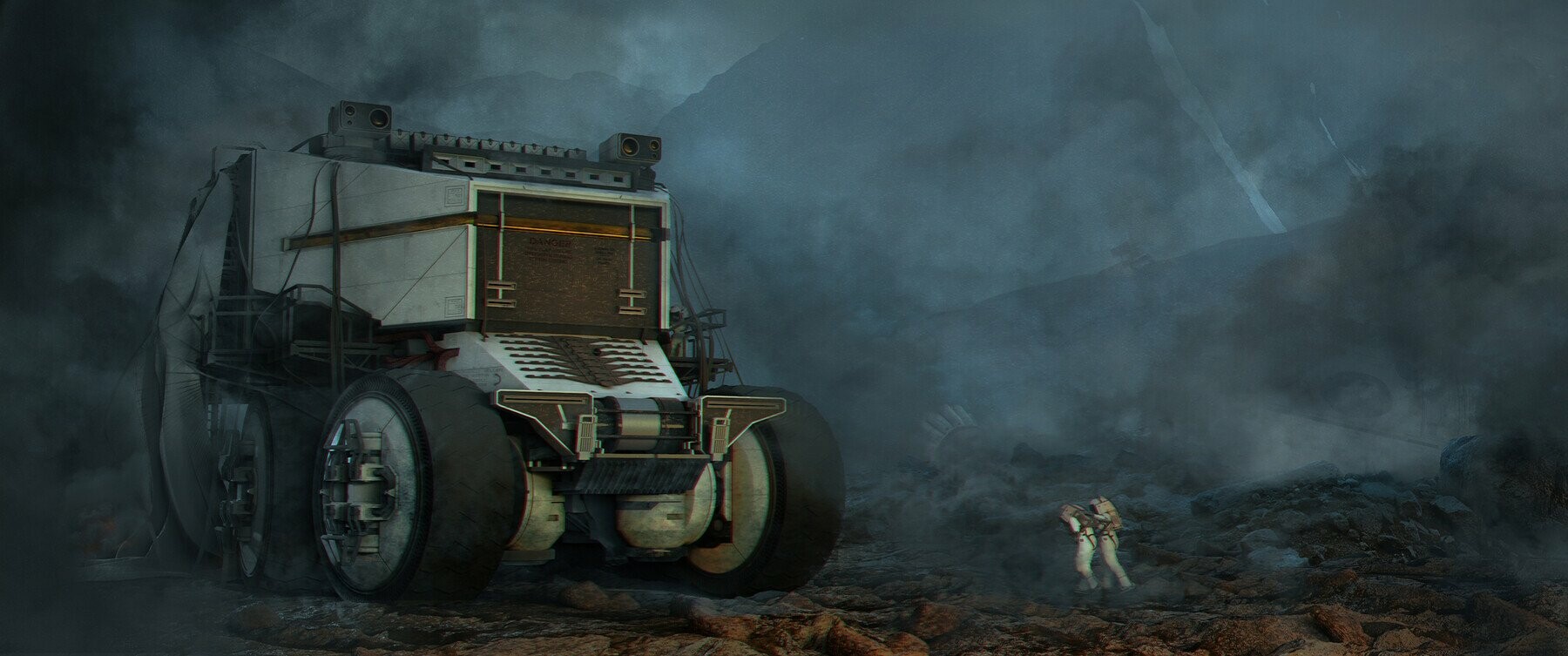 ArtStation - Sci-Fi Rover-VO | Resources