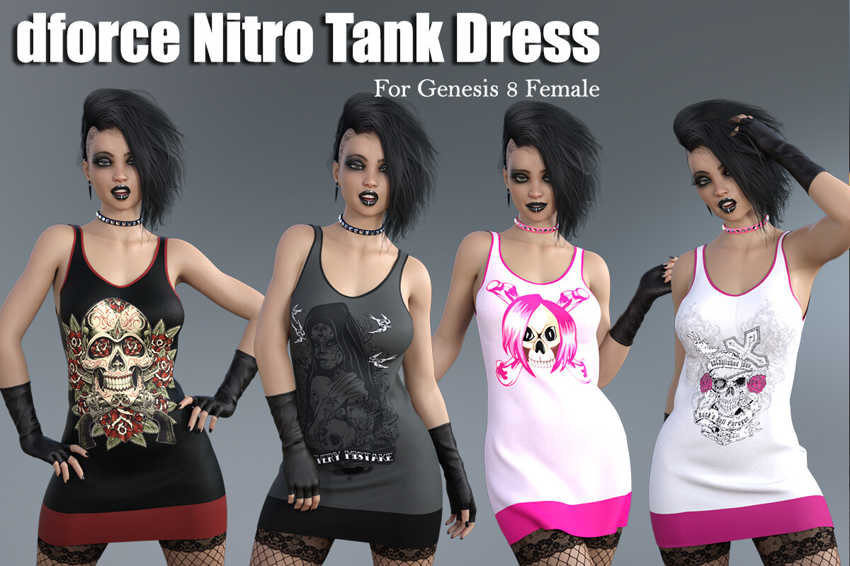 ArtStation - Nitro Tank Top | Resources