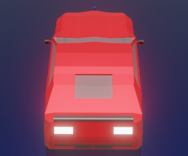 ArtStation - Low Poly Sports Car | Game Assets