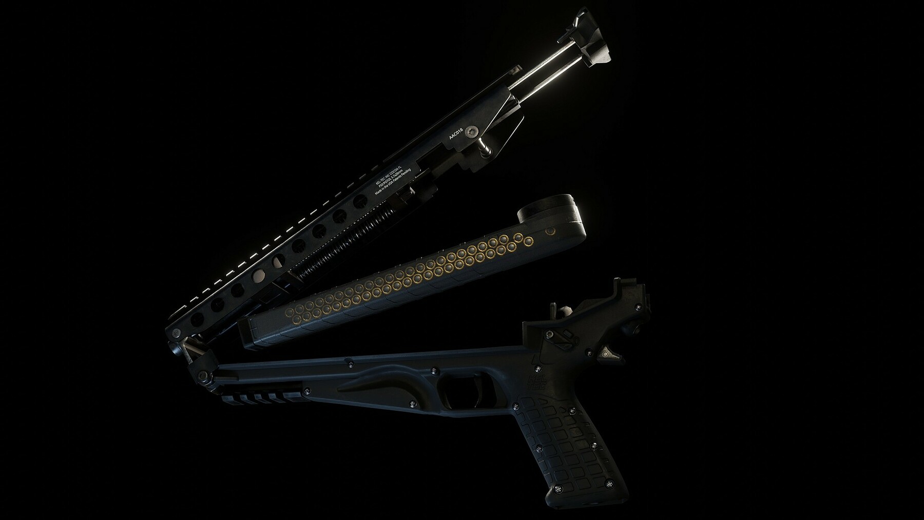 ArtStation - KelTec P50 pistol | Game Assets