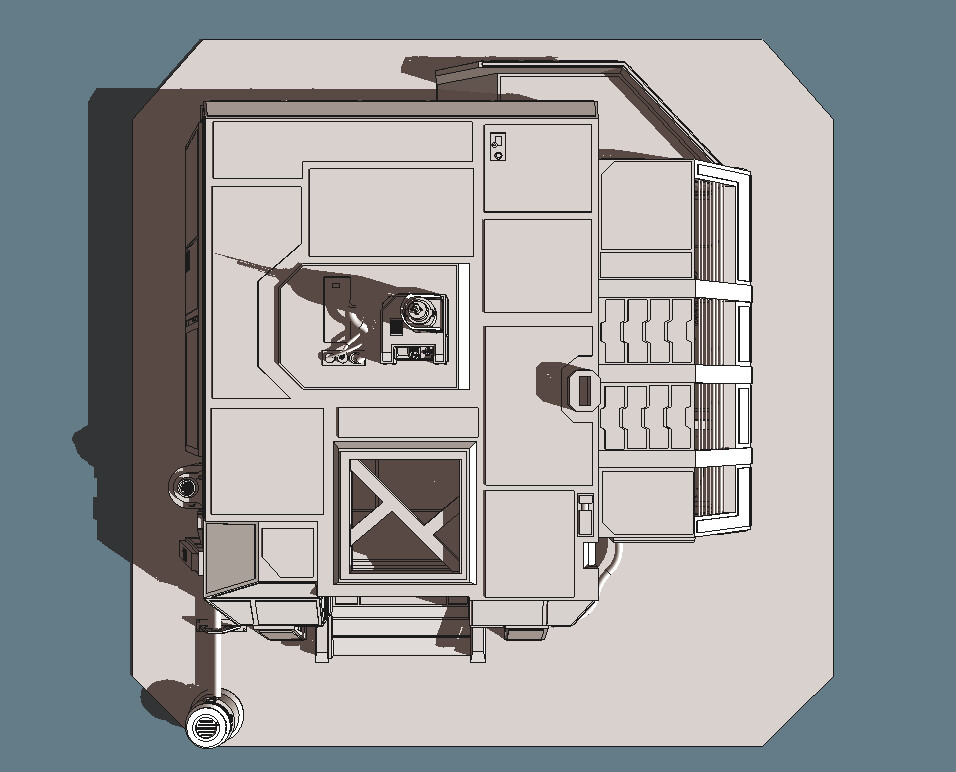 ArtStation - Sci-Fi RPG House with Interior (2017) | Resources
