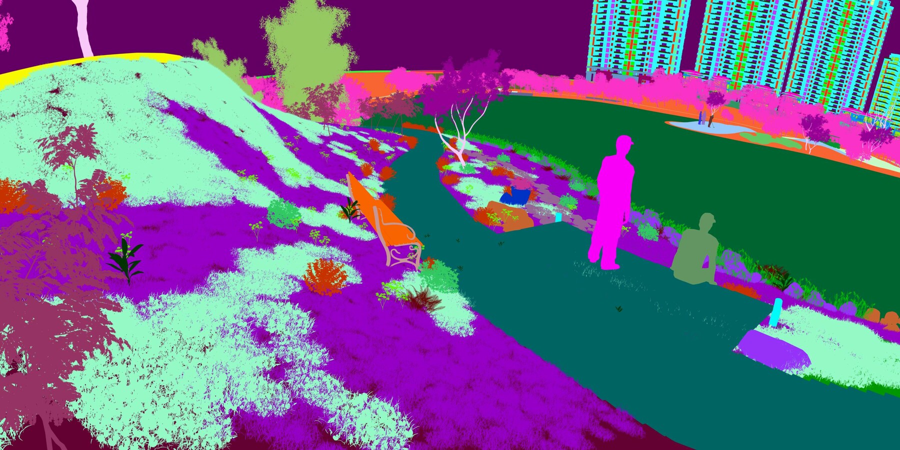 ArtStation - Beautiful artificial lake | Resources