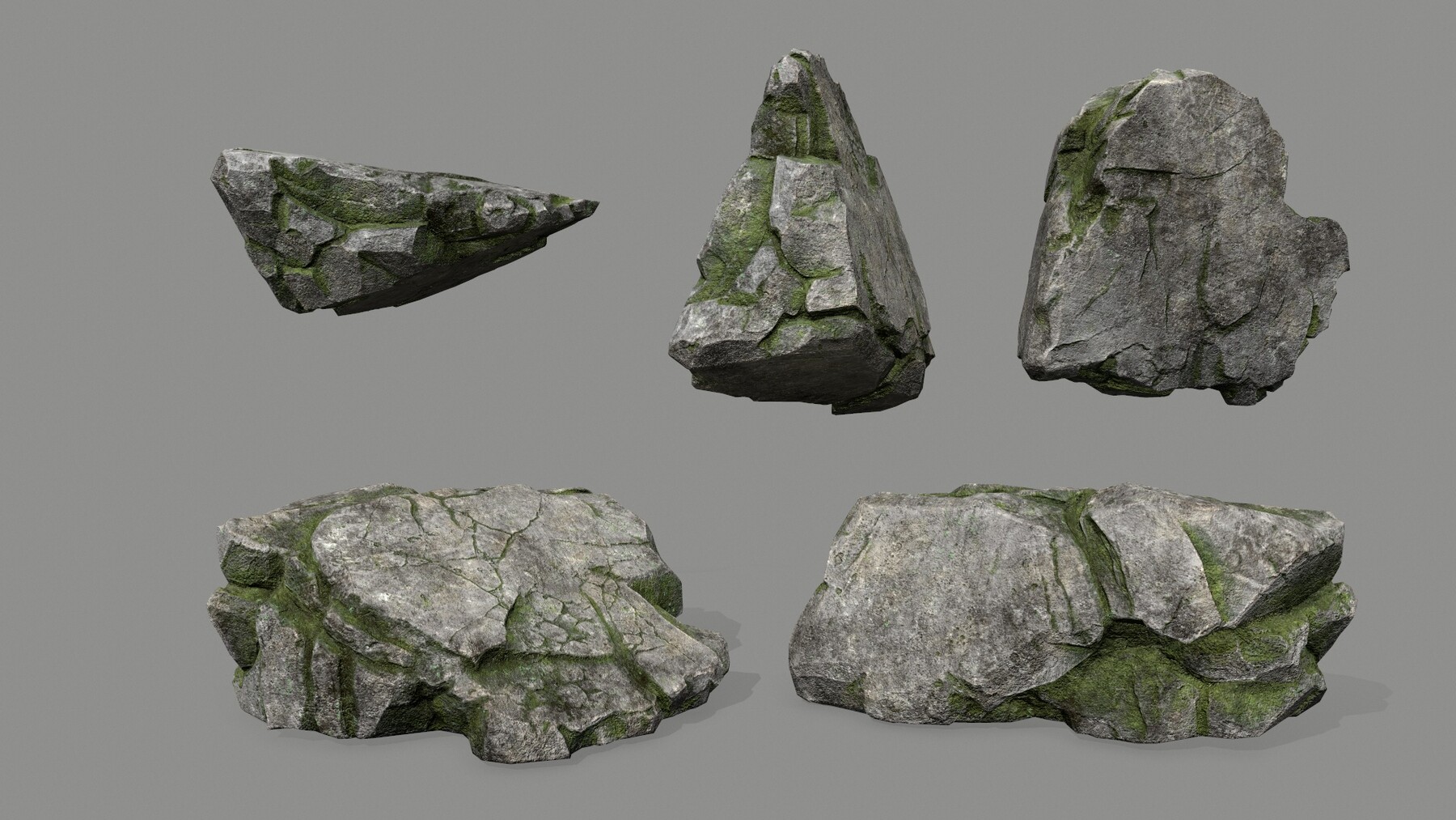 ArtStation - ruin set | Game Assets