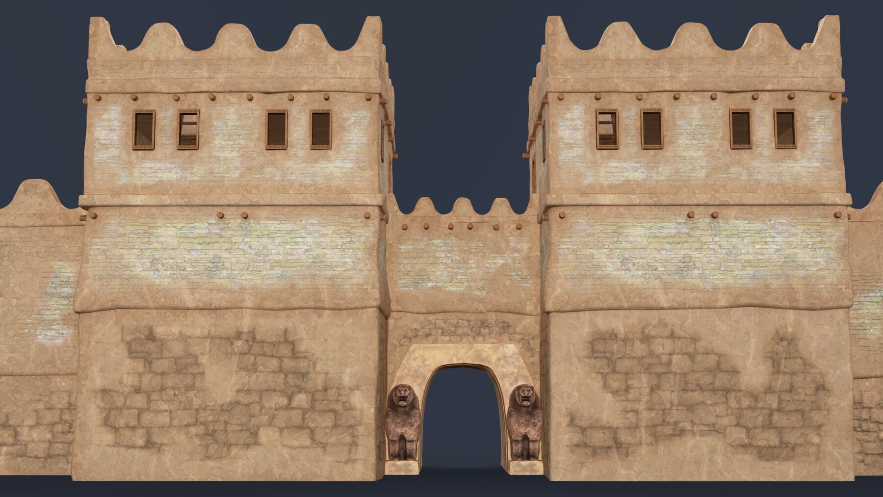 ArtStation - Hittite Fortification | Game Assets