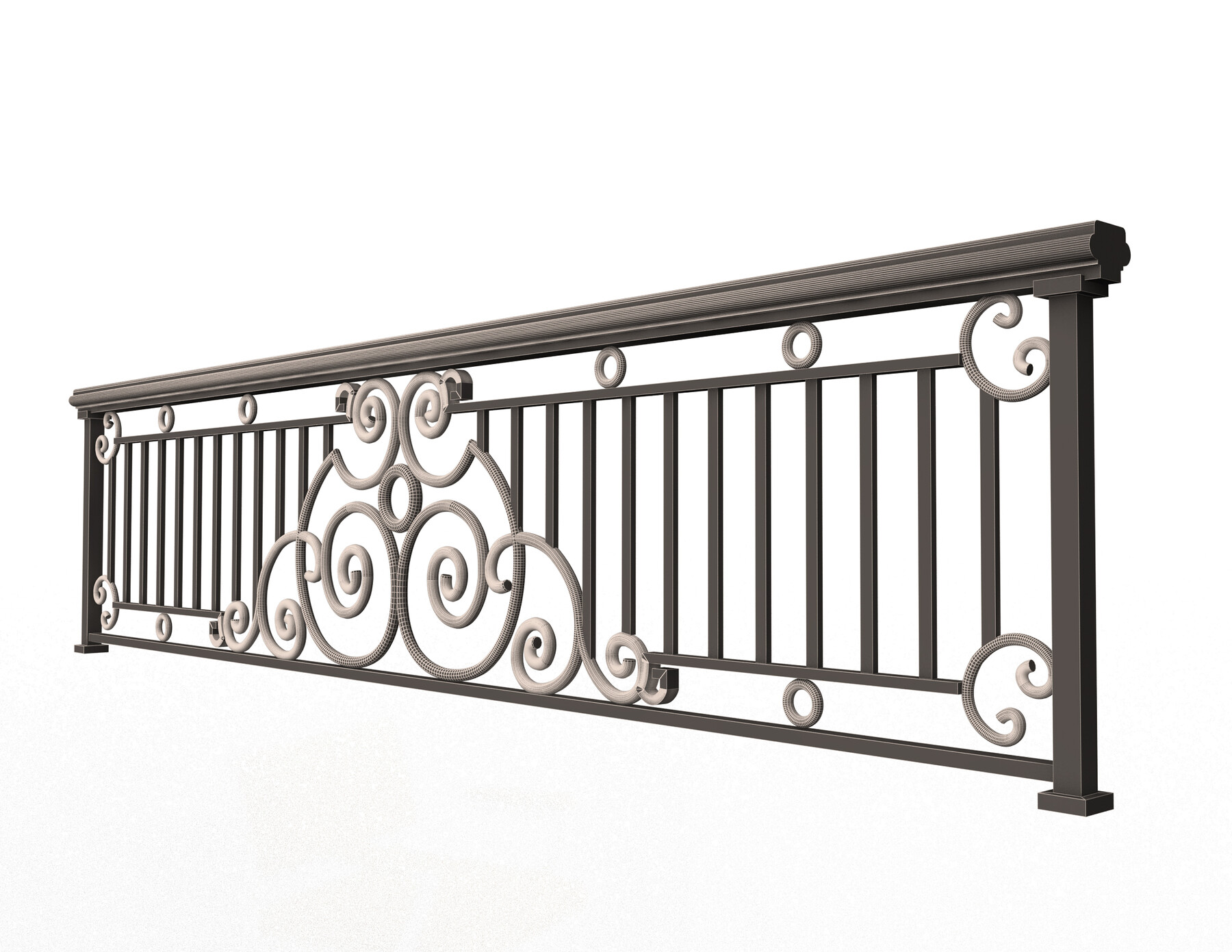 Decorative Iron Railing Revit | Shelly Lighting