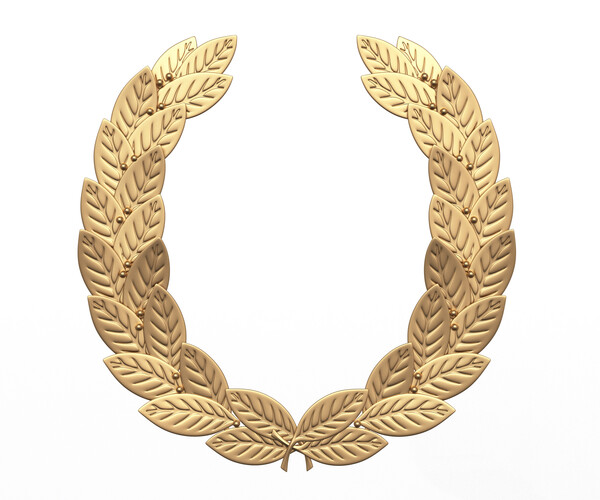ArtStation - Gold Laurel Wreath | Resources