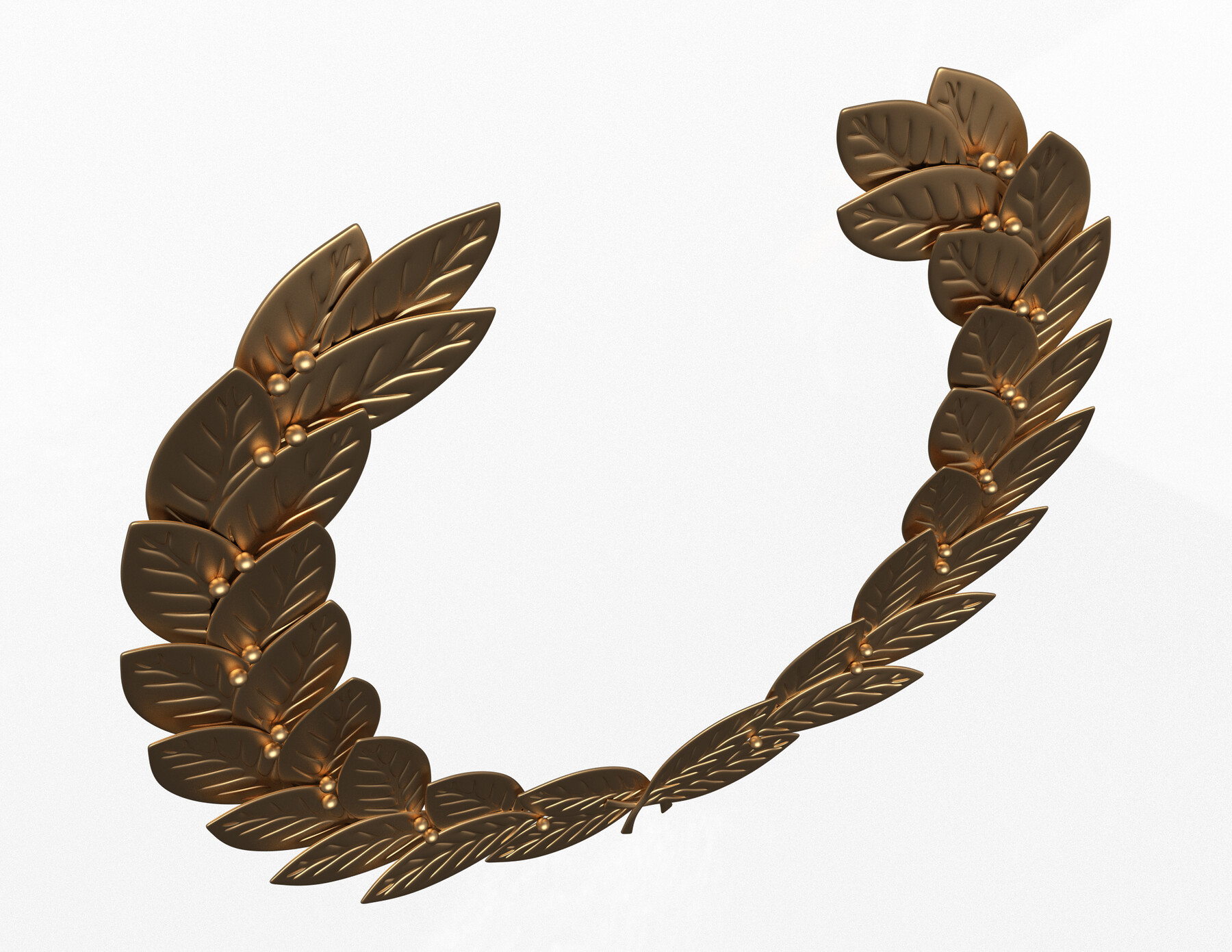 ArtStation - Gold Laurel Wreath | Resources