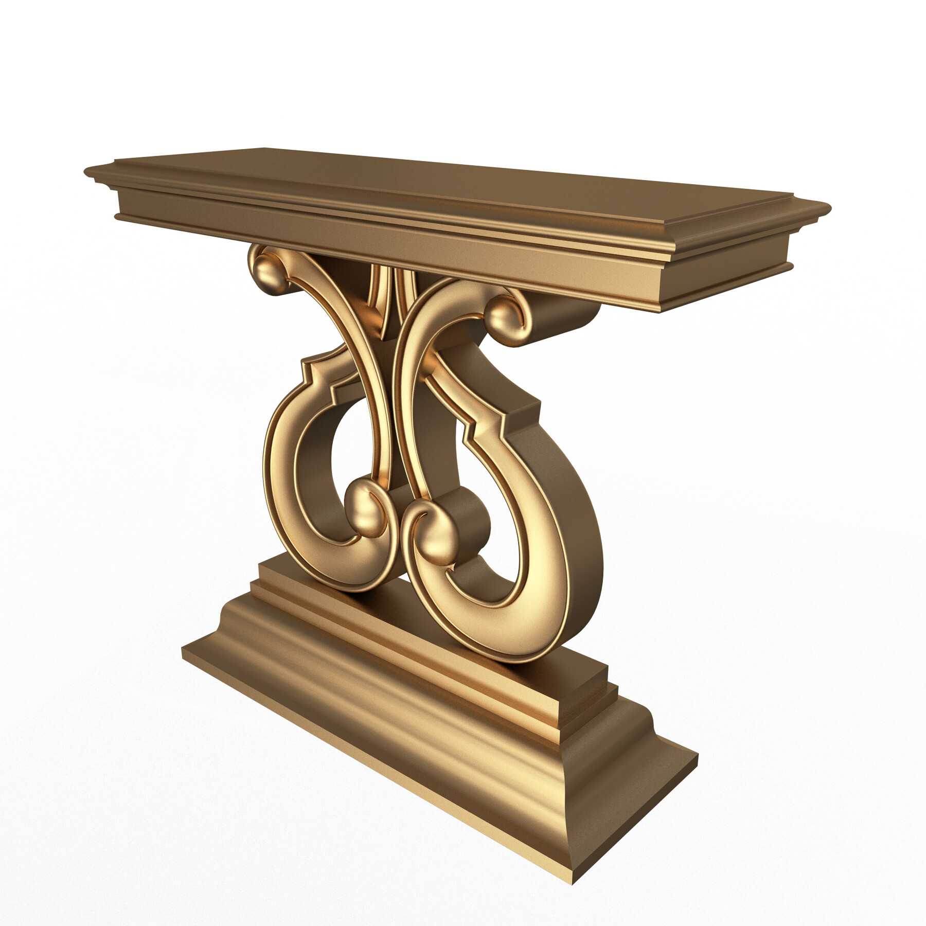 ArtStation - Luxury Console Table 01 | Resources