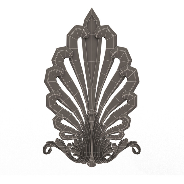 ArtStation - Shell Carved Decoration | Resources
