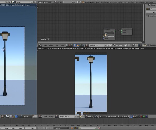 ArtStation - Low Poly Lamps Pack | Game Assets