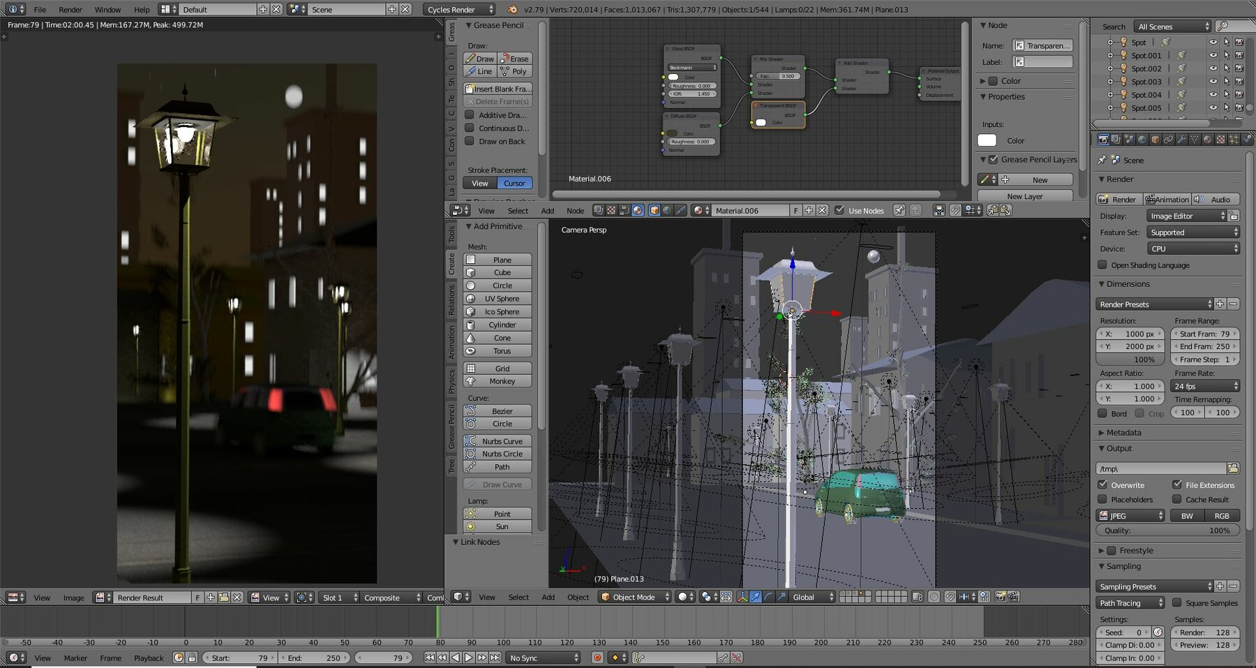 ArtStation - Low Poly Lamps Pack | Game Assets