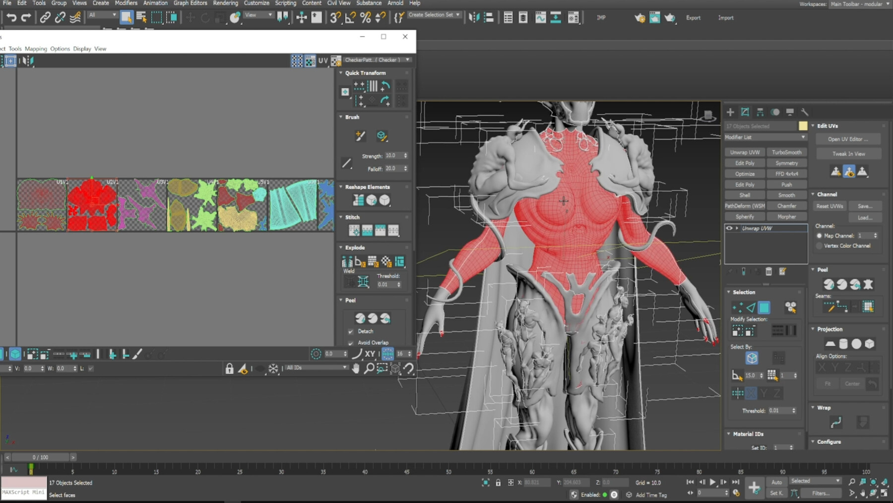 ArtStation - Character Creation Process: Zbrush - Substance - V-RAY - Compositing | Tutorials