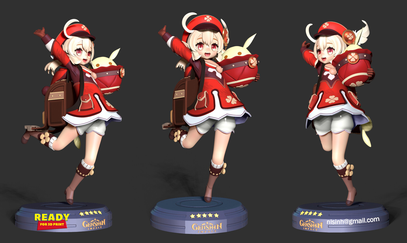 ArtStation - Klee - Genshin Impact Fanart | Resources