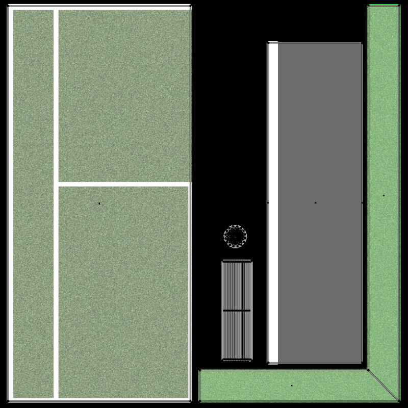 ArtStation - Tennis Court | Game Assets