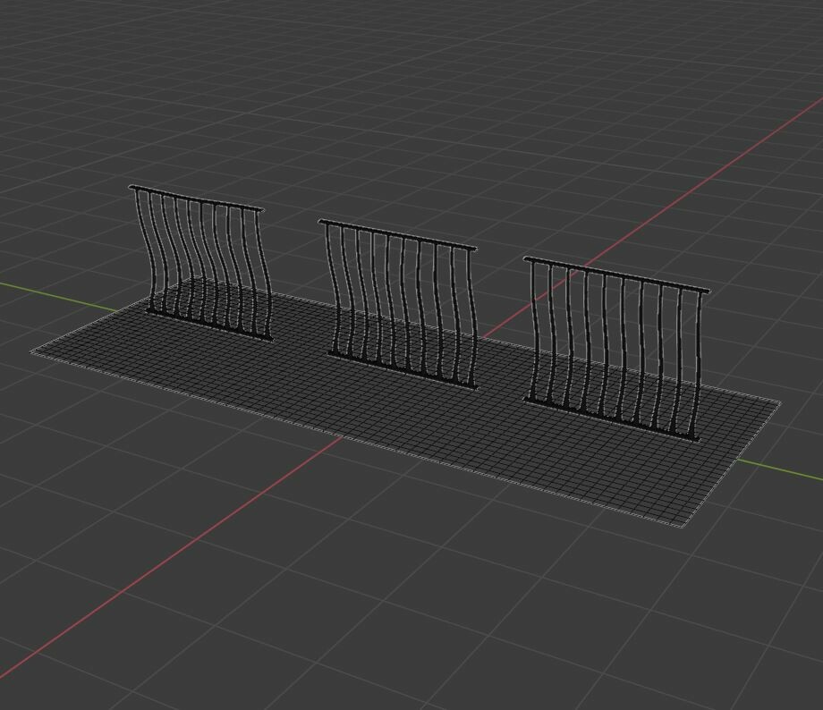 ArtStation - Fence 10 - 3D-Model | Game Assets