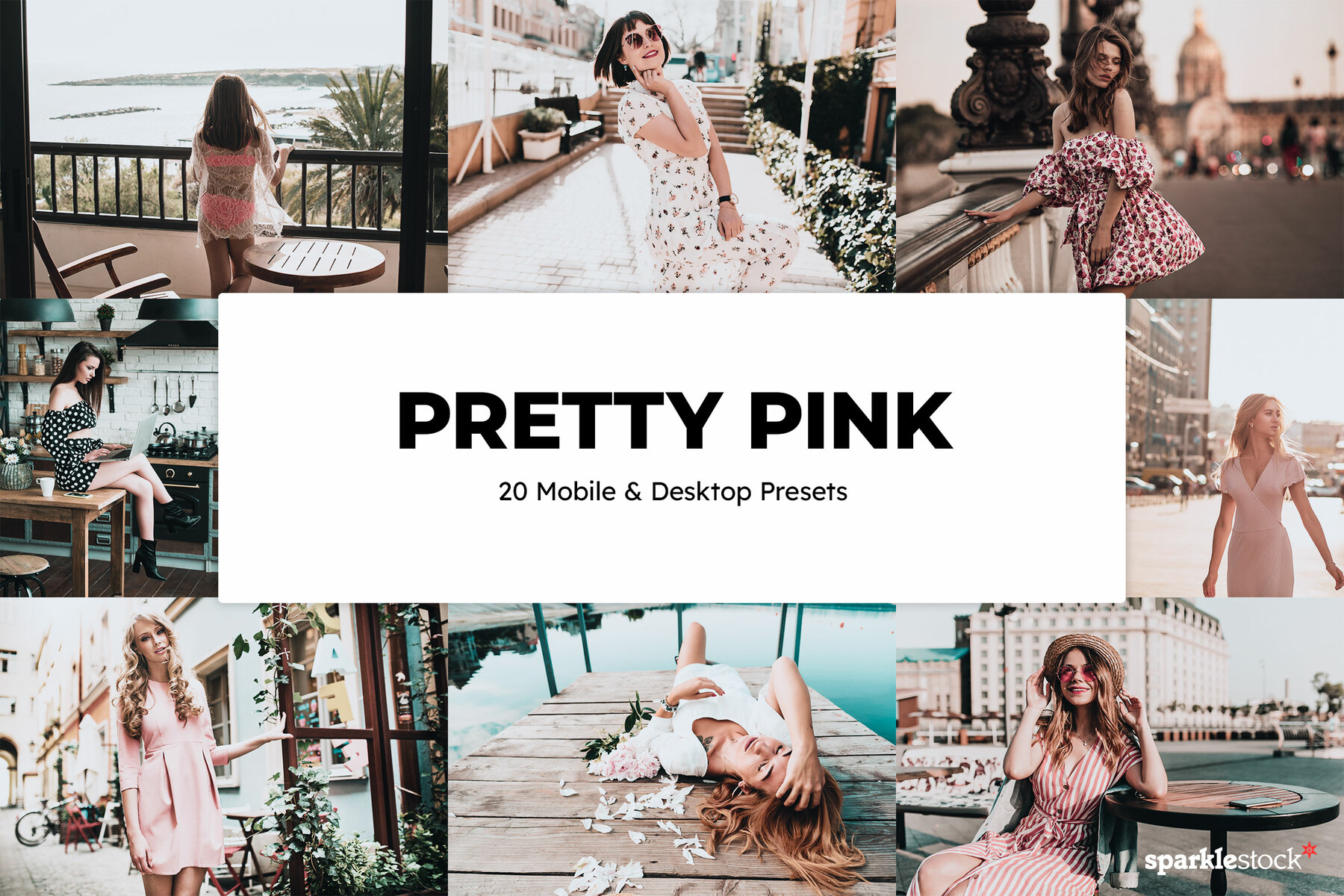 ArtStation - 20 Pretty Pink LUTs and Lightroom Presets | Resources
