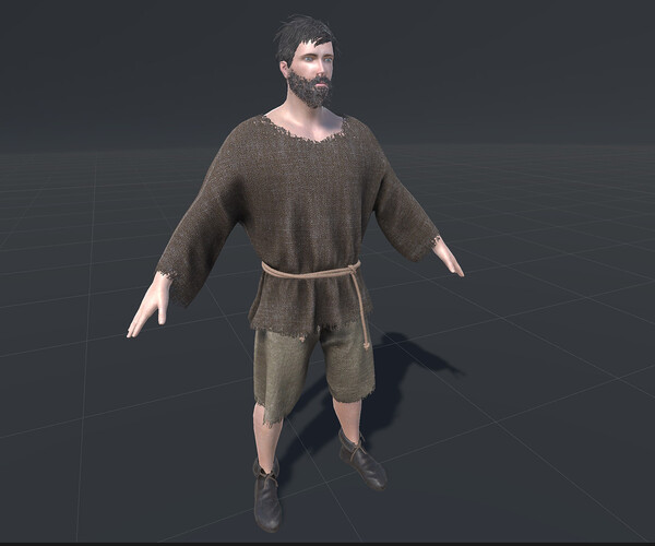 ArtStation - Medieval NPC pack | Game Assets