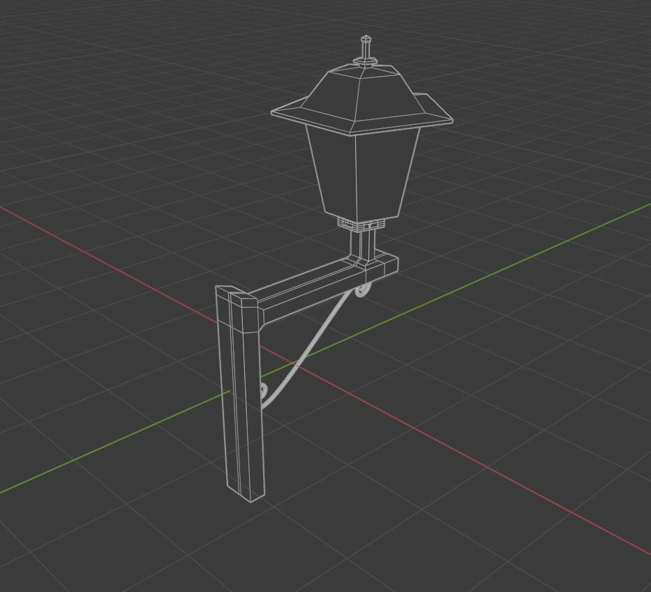ArtStation - Houselamp - 3D-Model | Game Assets
