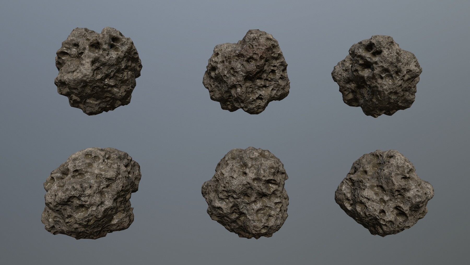 ArtStation - Asteroid Set | Game Assets