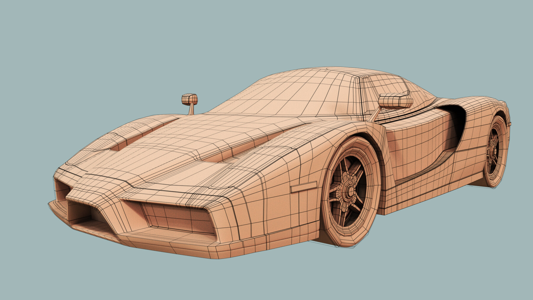 ArtStation - Sport Car | Game Assets