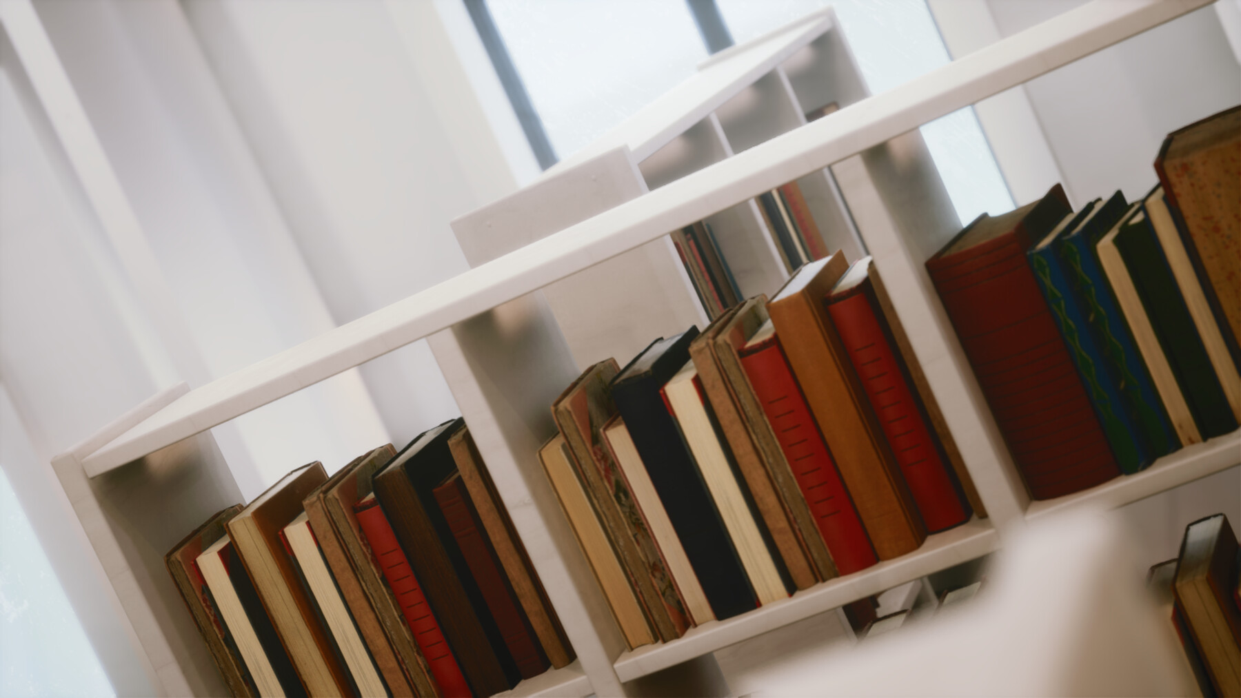 ArtStation - Modern Library (Unreal Engine - Environment) | Game Assets