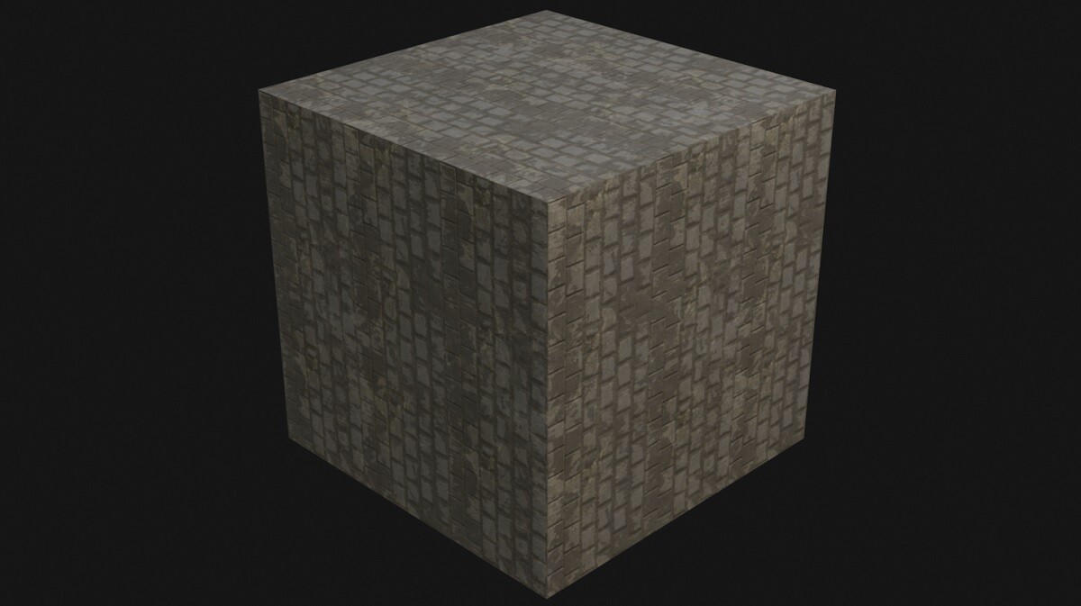 ArtStation - Concrete Brick Wall Texture | Game Assets