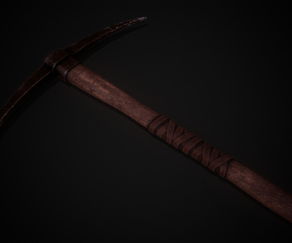 ArtStation - Medieval Pickaxe | Game Assets