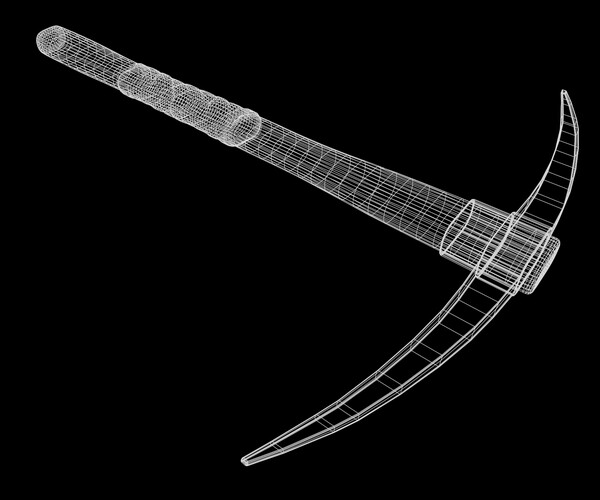 ArtStation - Medieval Pickaxe | Game Assets