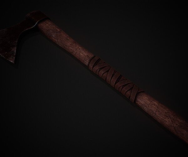 ArtStation - Medieval Hatchet | Game Assets