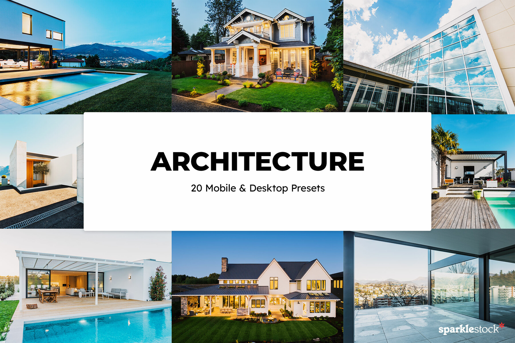 ArtStation - 20 Architecture LUTs and Lightroom Presets | Resources