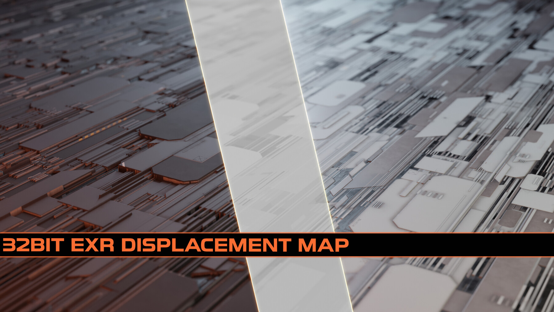 ArtStation - Sci Fi Greebles Texture 3 Variations | Resources