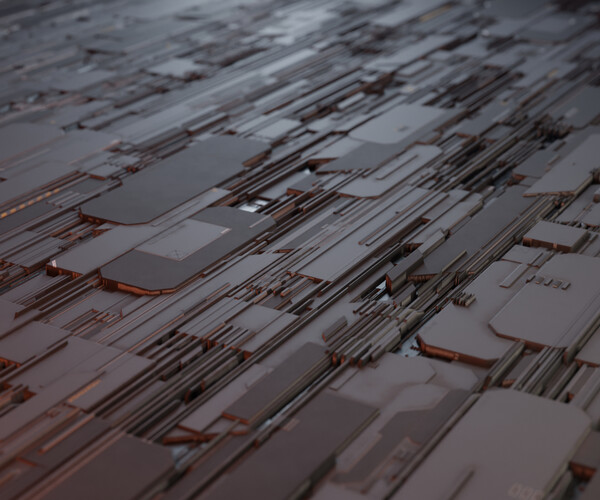 ArtStation - Sci Fi Greebles Texture 3 Variations | Resources