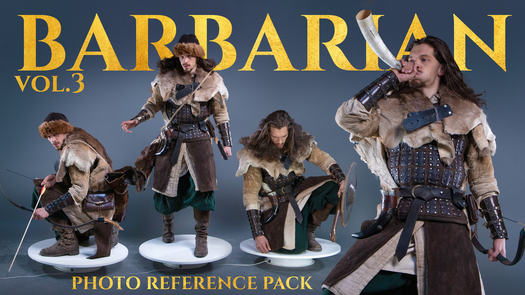 ArtStation - Barbarian Vol.3 - Reference Photo Pack For Artists 544 ...