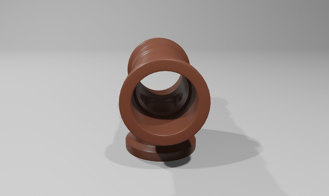 ArtStation - Pipe T PVC - Cano PVC | Game Assets