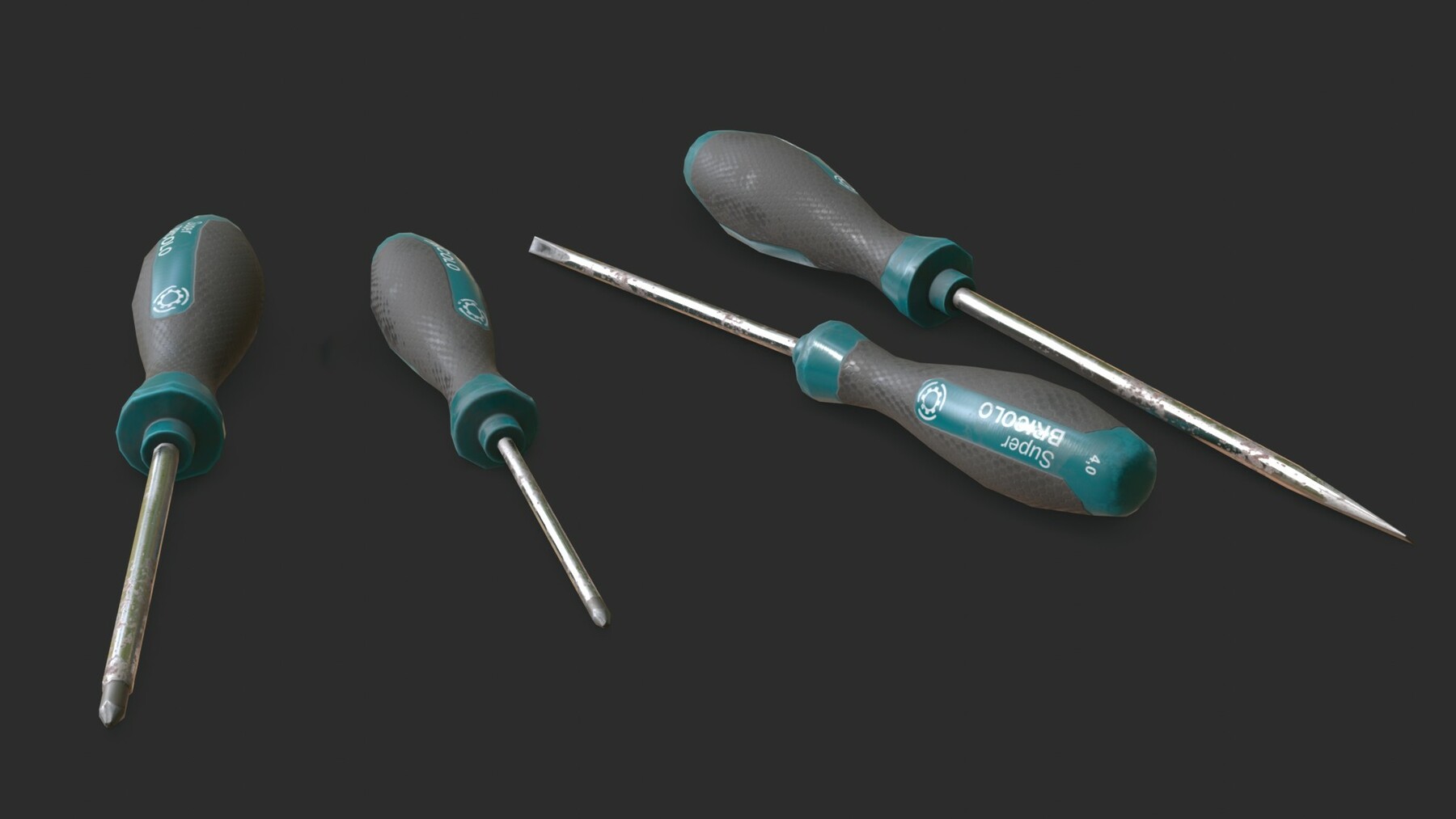 ArtStation - Screwdrivers Pack | Game Assets