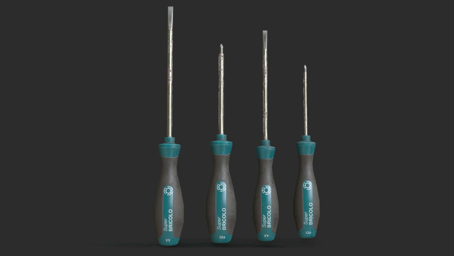 ArtStation - Screwdrivers Pack | Game Assets