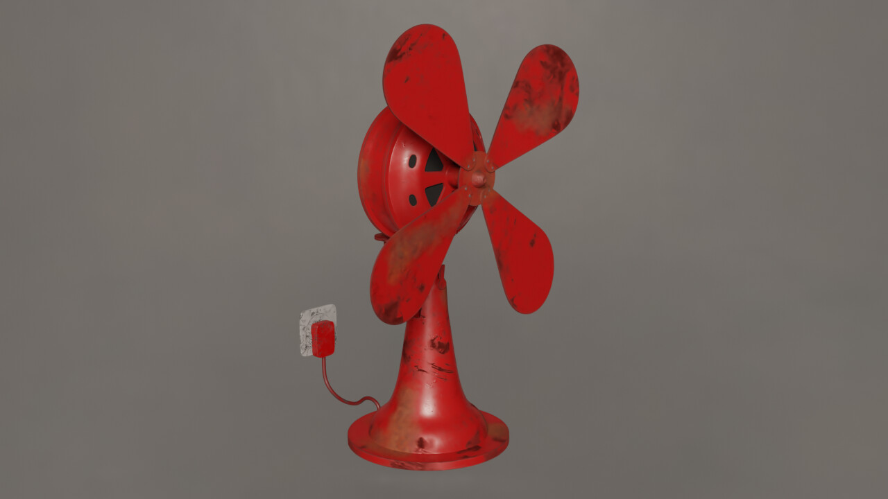 ArtStation - Desk Fan | Resources
