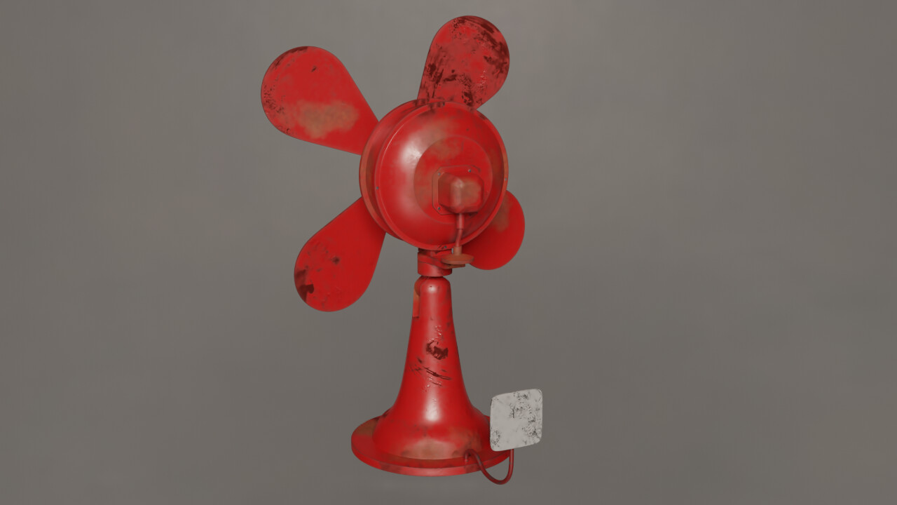 ArtStation - Desk Fan | Resources